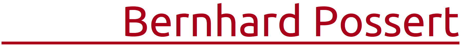 Bernhard Possert - Safe Brave Spaces